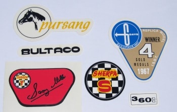 Bultaco Stickers, Various | Speed & Sport